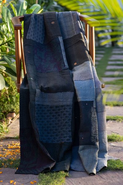 Handmade Vintage Kantha Throws in USA – Maison Mieko par Amit Kumar